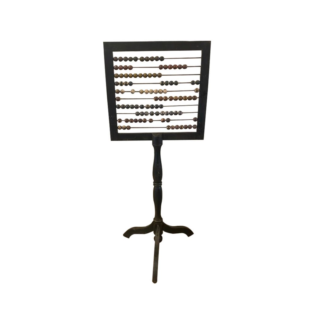 SOLD – Antique Abacus on Stand – The Renner Project